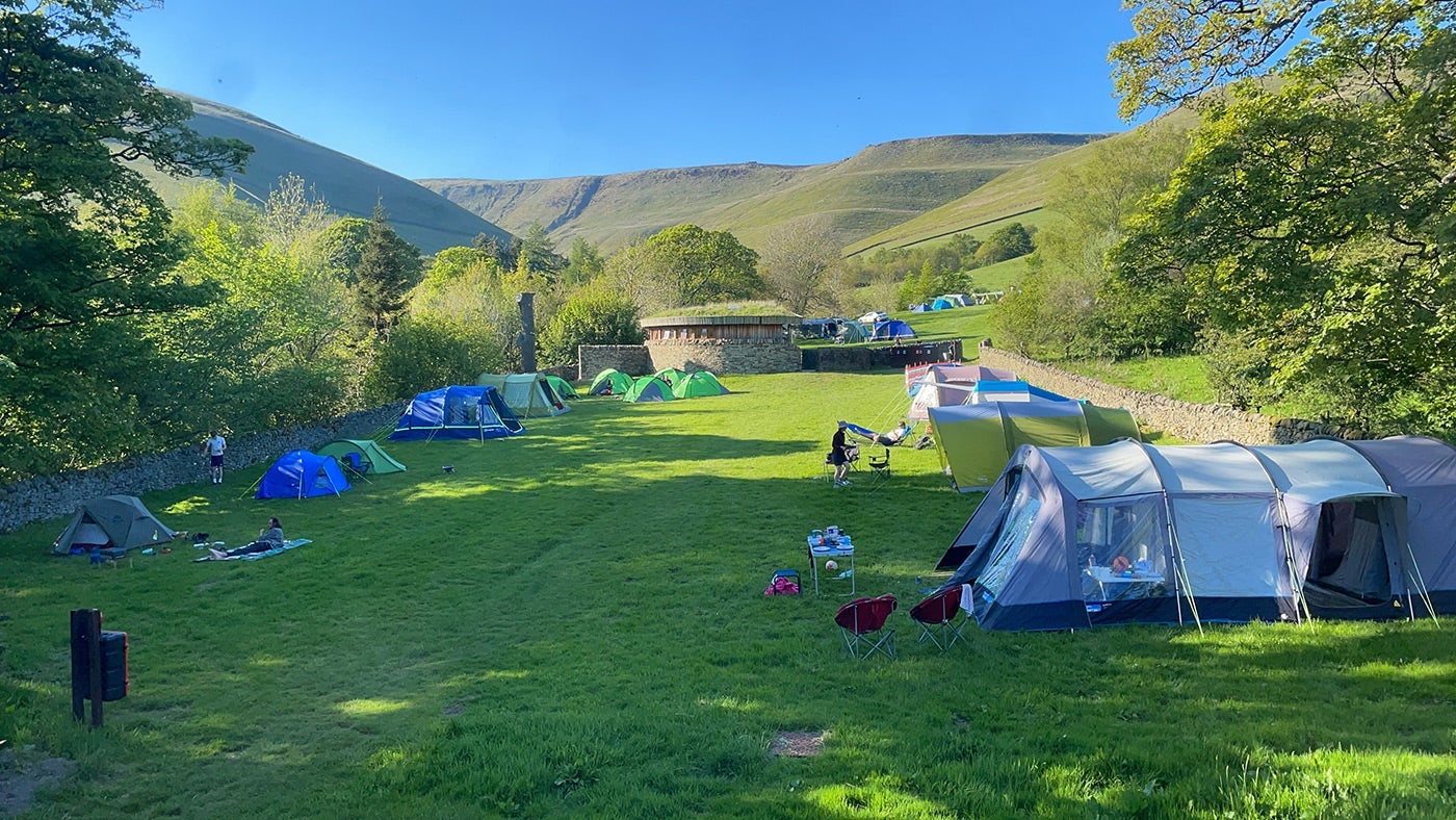 Upper Booth Farm Campsite Derbyshire | National Trust
