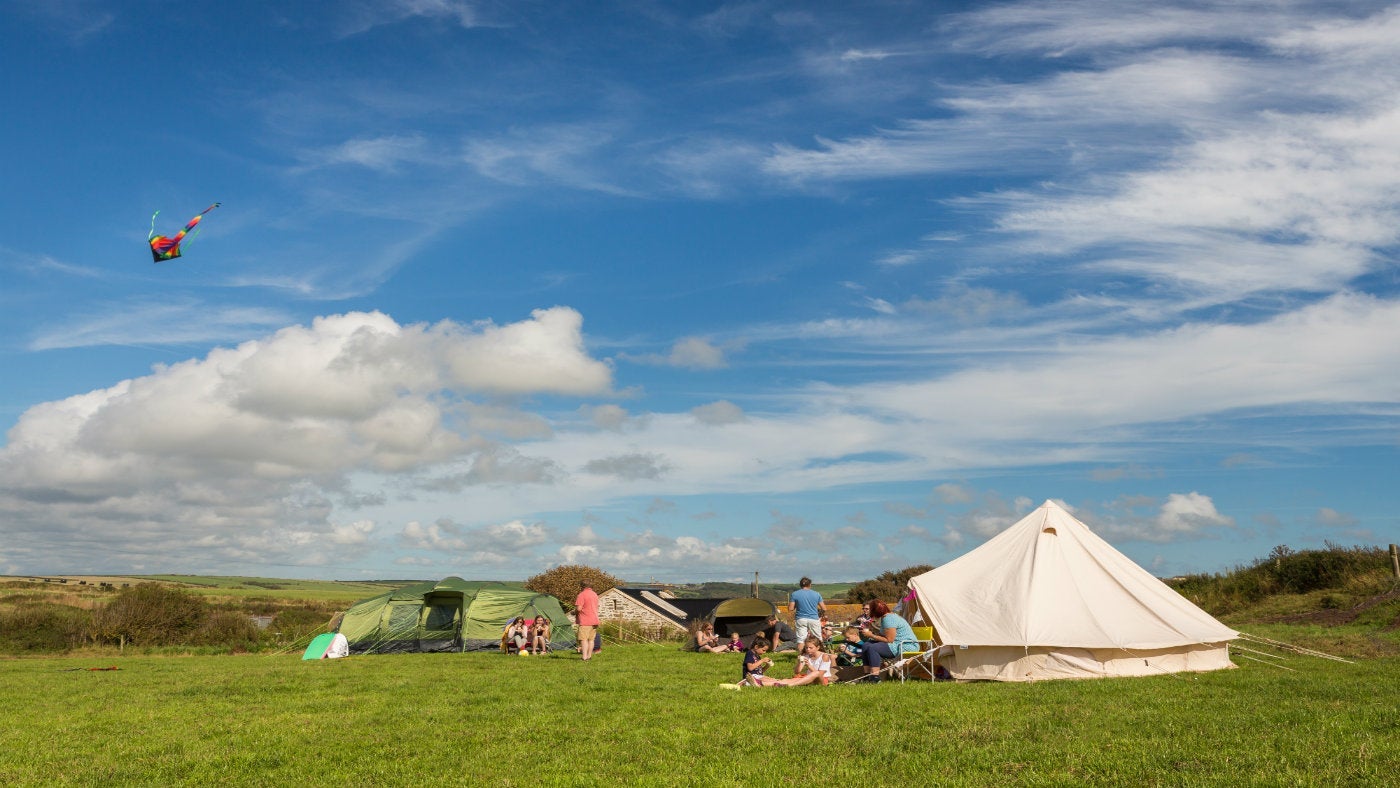 Gupton Farm Campsite Wales | National Trust