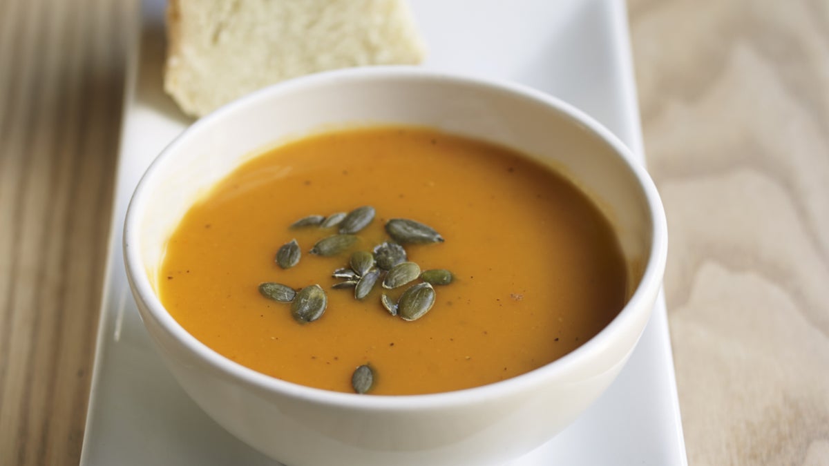 Butternut squash, red pepper soup | Recipes | National Trust