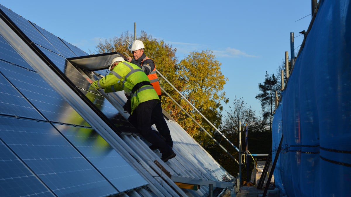 solar panel installation anglesey