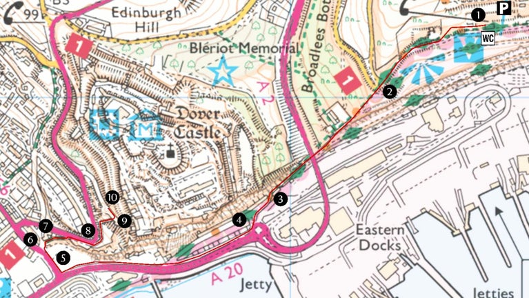 White Cliffs to Dover Castle | Kent | National Trust