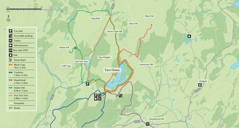 Tarn Hows to Black Crag | Lake District | National Trust