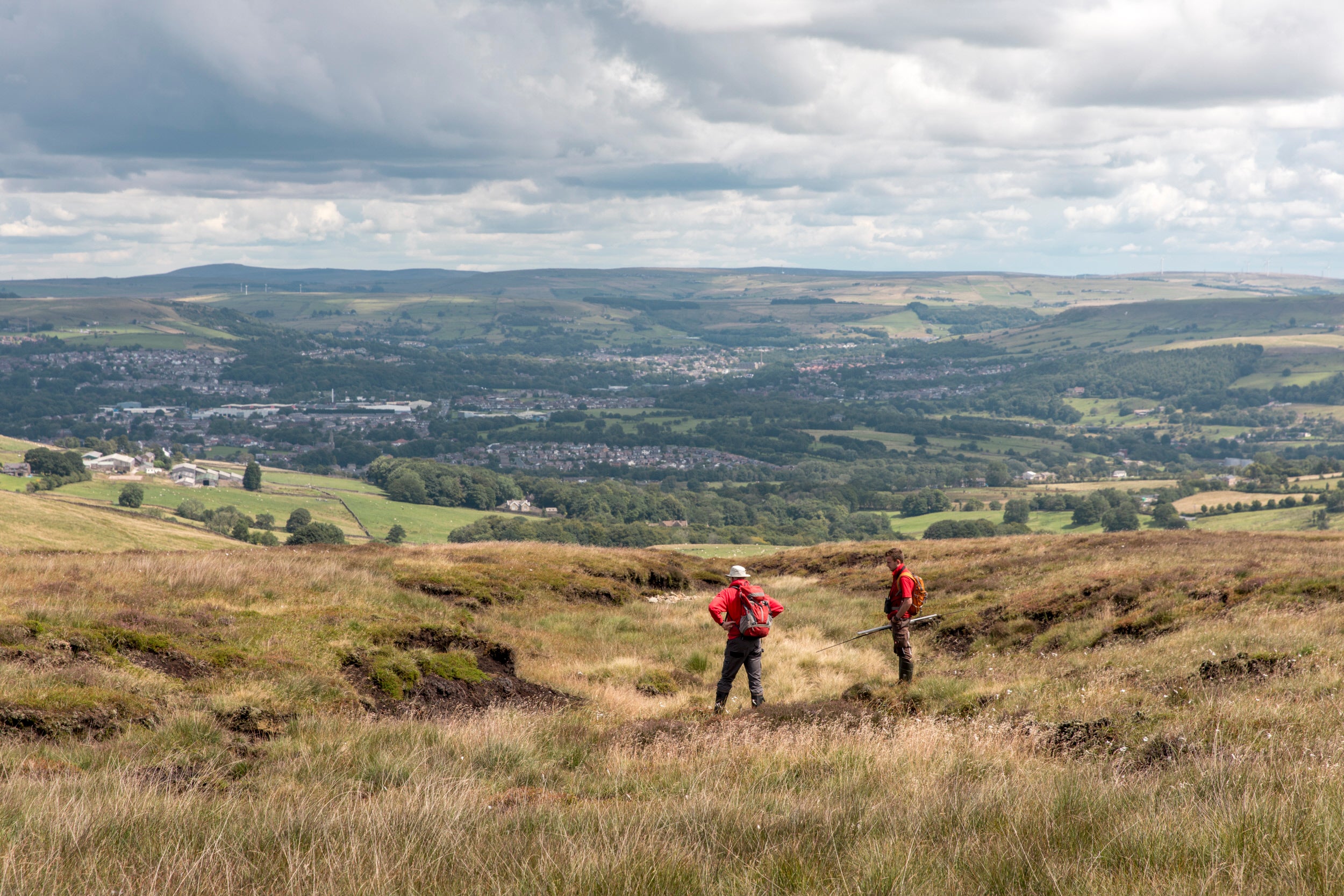 Peatland restoration Holcombe Moor | National Trust