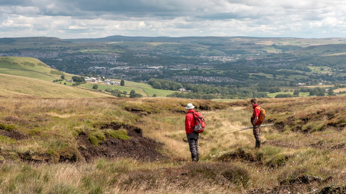 Peatland restoration Holcombe Moor | National Trust