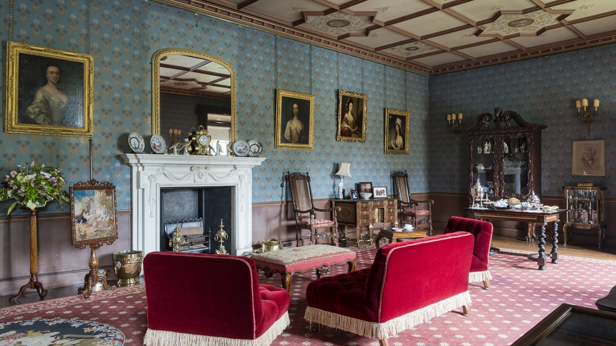 The hall at Oxburgh │ Norfolk | National Trust