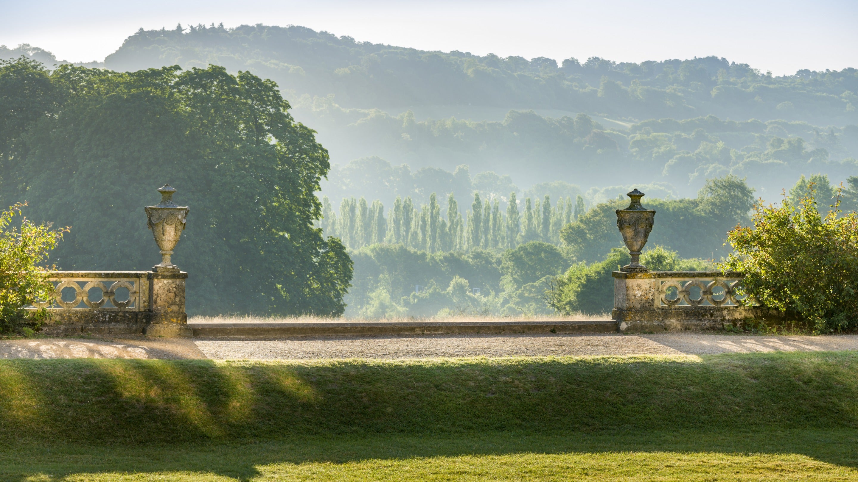 The garden at Basildon Park │ Berkshire | National Trust