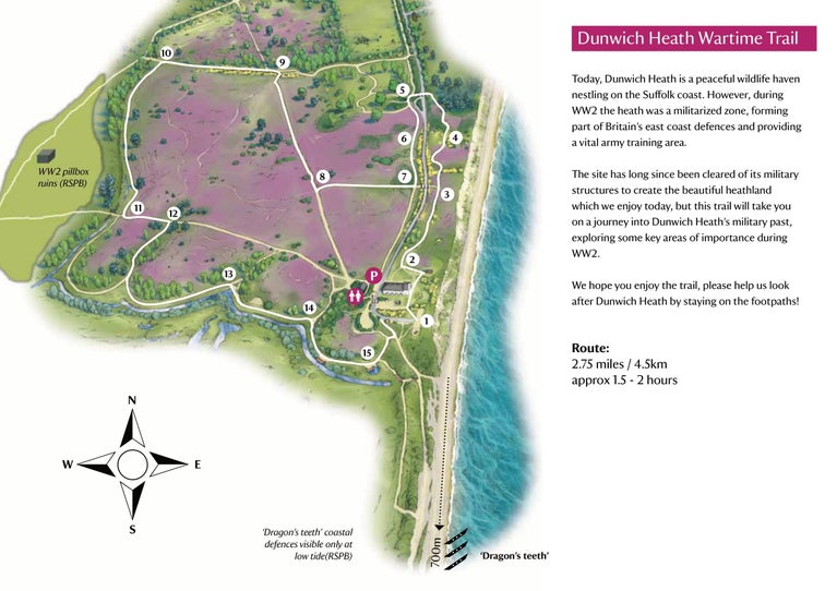 Dunwich Heath wartime trail | National Trust