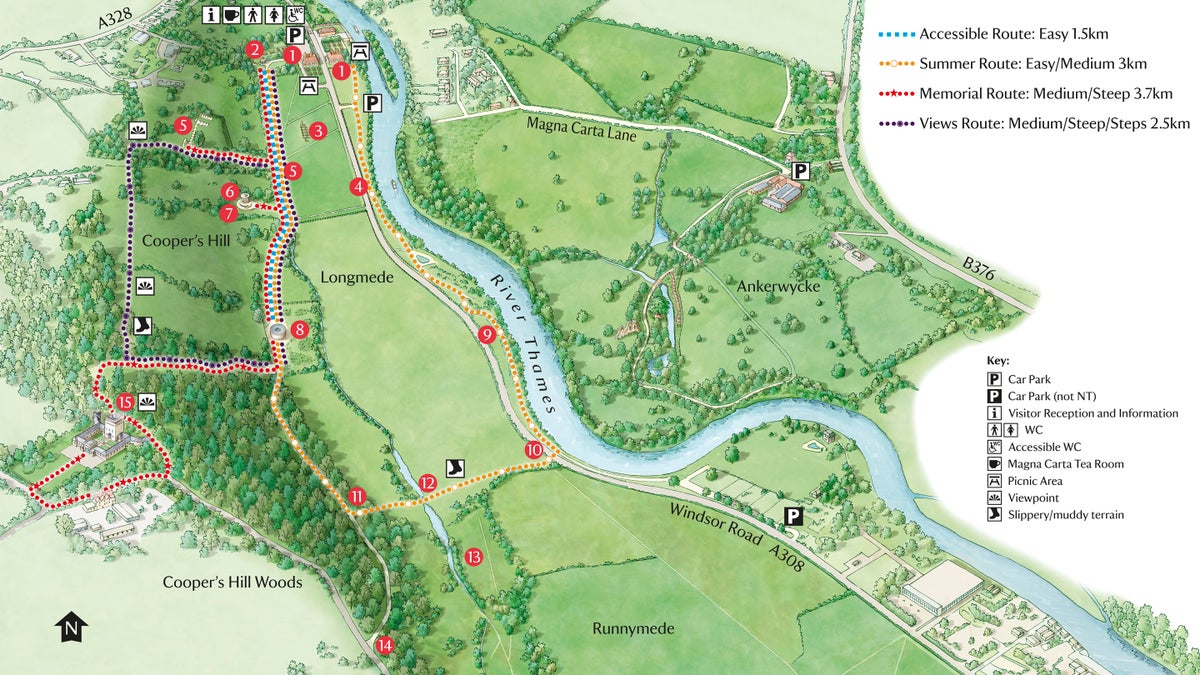Runnymede audio walking trail | Surrey | National Trust