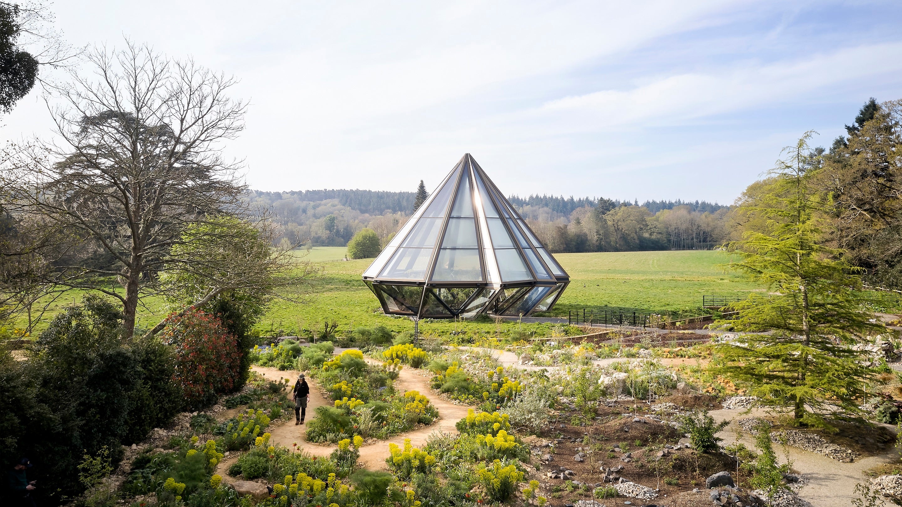 Woolbeding Gardens glasshouse │West Sussex | National Trust