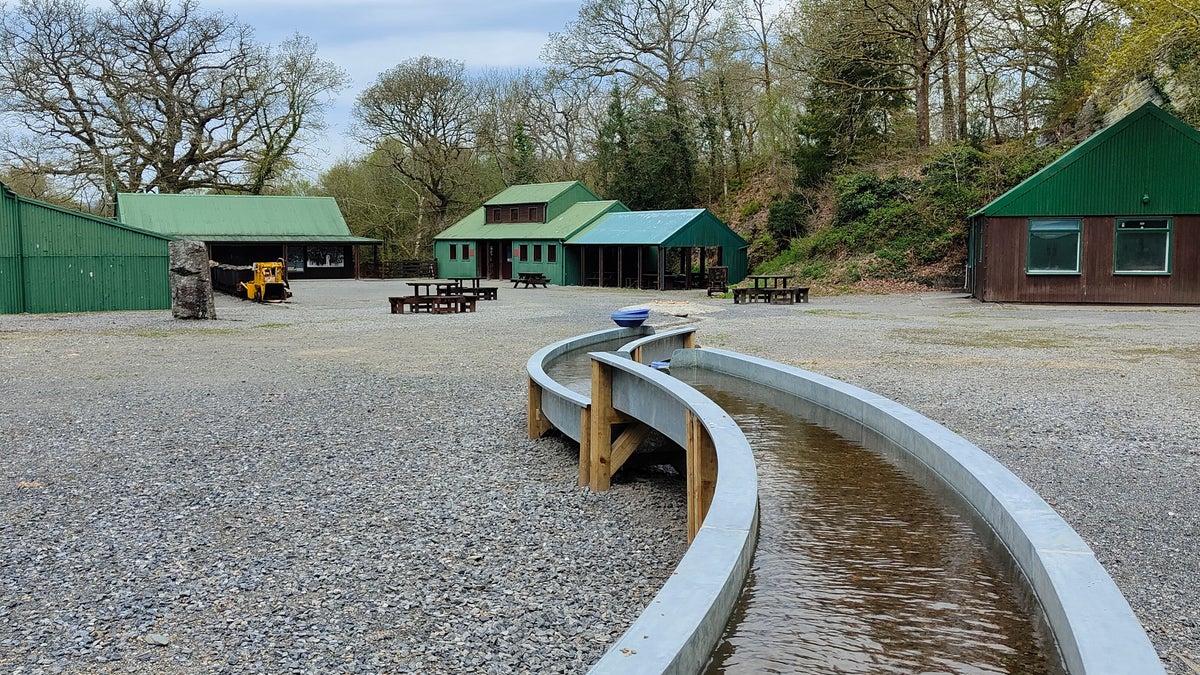 Dolaucothi mine yard experience | National Trust