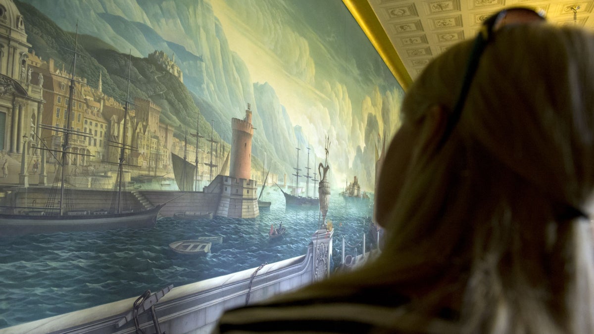 Rex Whistler's mural at Plas Newydd|Wales | National Trust