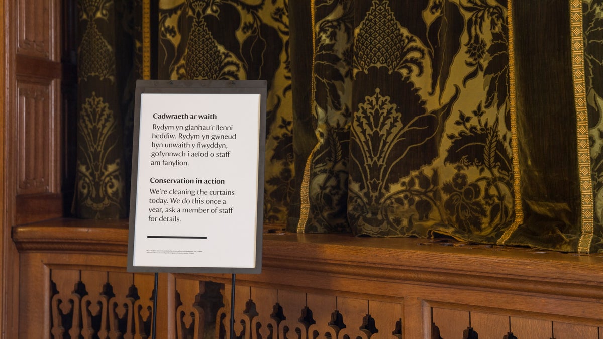 Conservation work at Powis Castle | Wales | National Trust