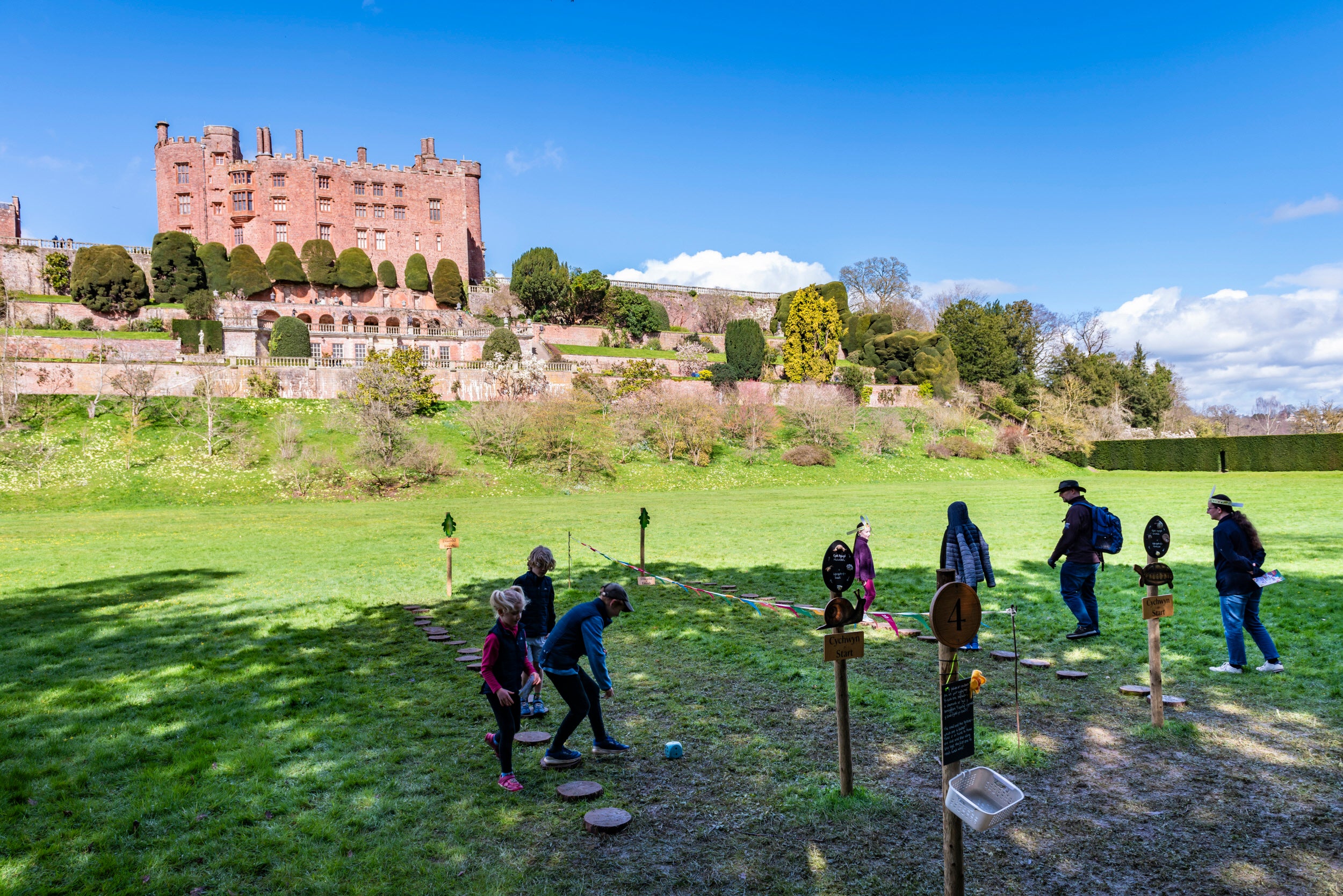 Jardins Do Castelo De Powis Coisas Para Fazer Em Liverpool