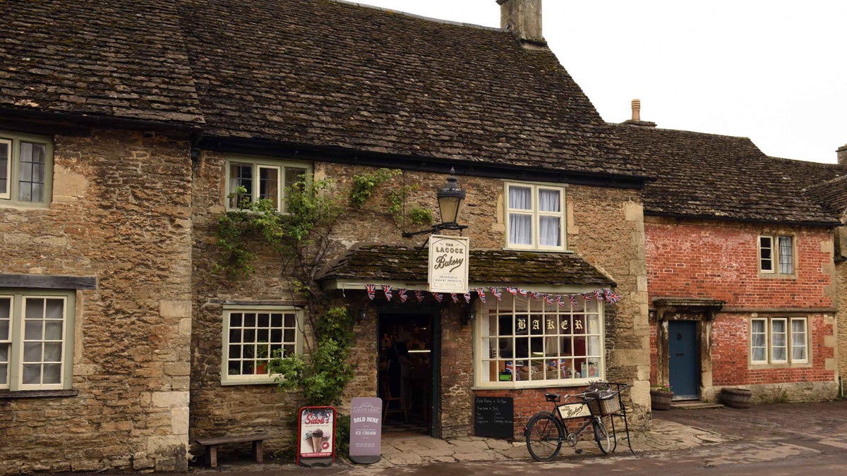 Lacock Village Walk Wiltshire National Trust