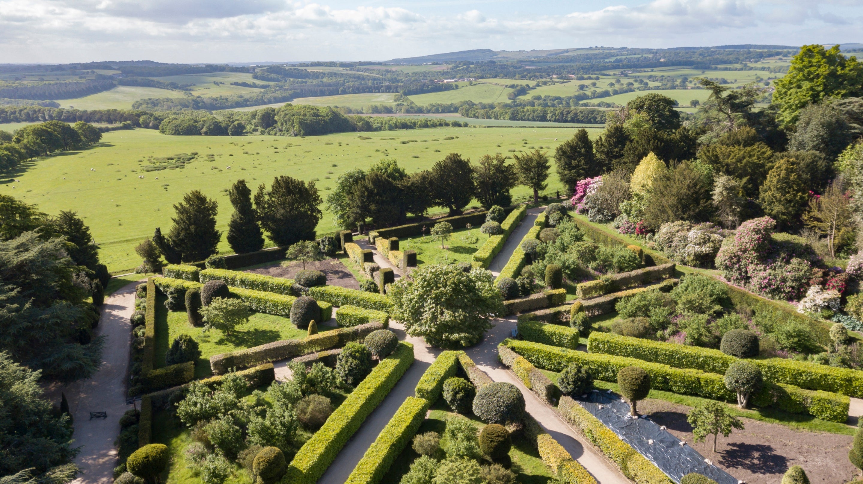 Union Jack Garden Project, Wentworth Castle | National Trust